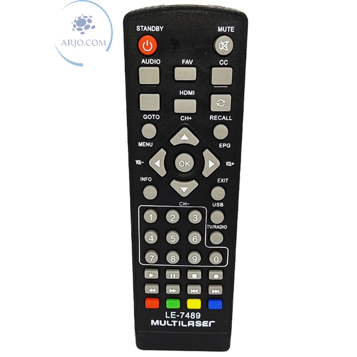 CONTROLE REMOTO CONVERSOR DIGITAL MULTILASER (LE-7489)