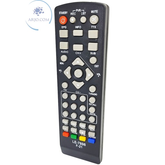 CONTROLE REMOTO CONVERSOR DIGITAL TELE SISTEM (LE-7898)
